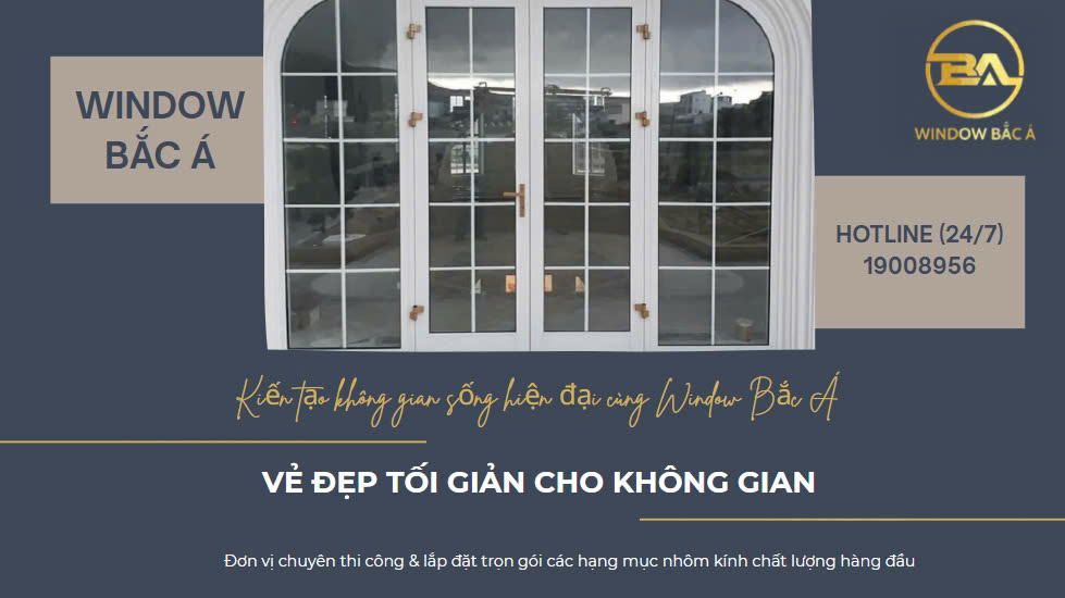 Cửa Nhôm Kính Vuông – Vẻ Đẹp Tối Giản Cho Không Gian - WindowBacA