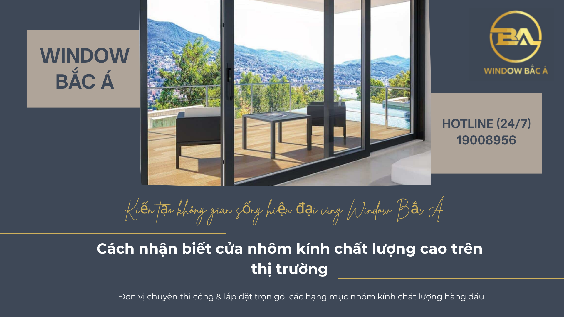 Cách Nhận Biết Cửa Nhôm Kính Chất Lượng Cao Trên Thị Trường